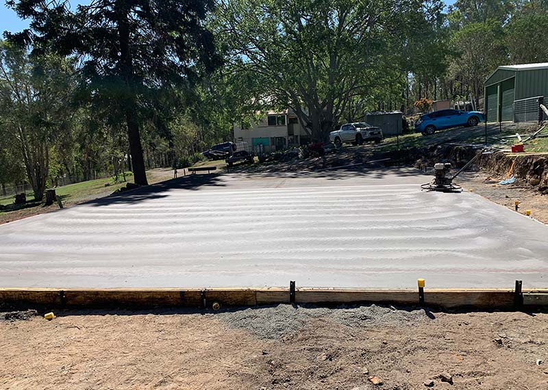 Residential Concreting - Hipwell Constructions Pty Ltd